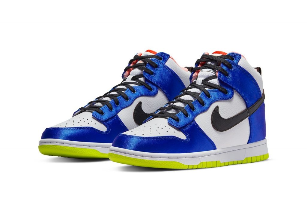 [Release 7 Jul] Official Looks at Nike Dunk High “Blue Satin ...