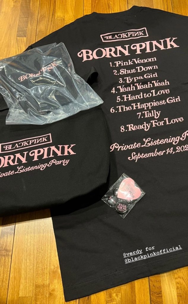 Verdy Produces BLACKPINK’s New Merchandise for “Born Pink” Sophomore ...