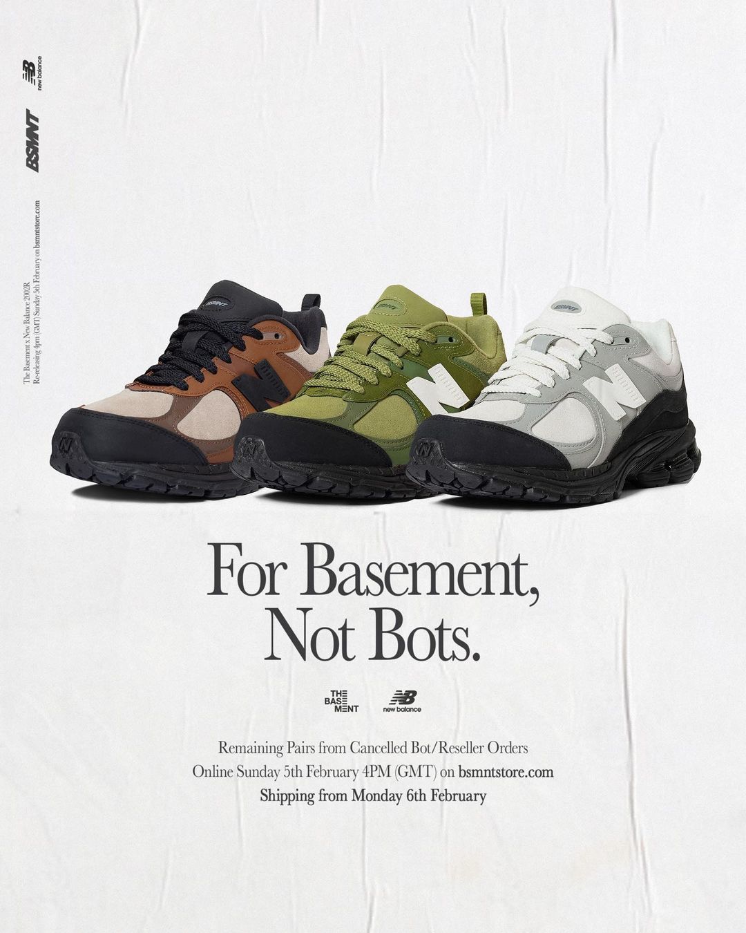 The Basement x New Balance 2002R "Dark Slate" Release Date | SNKRDUNK ...