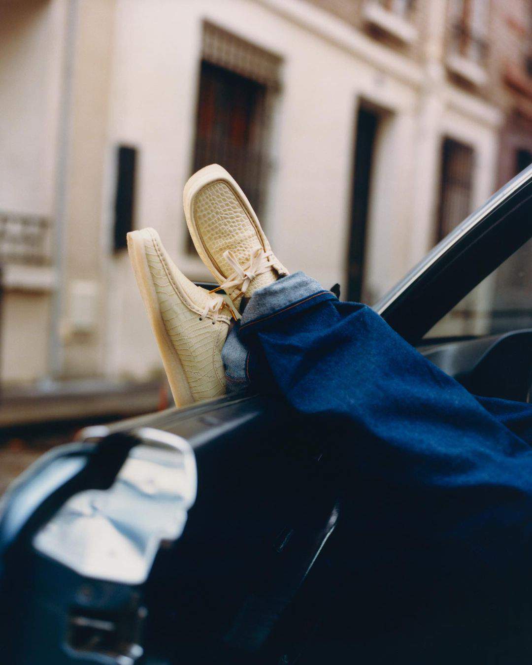 Packer x Clarks Wallabee Croc | SNKRDUNK Magazine