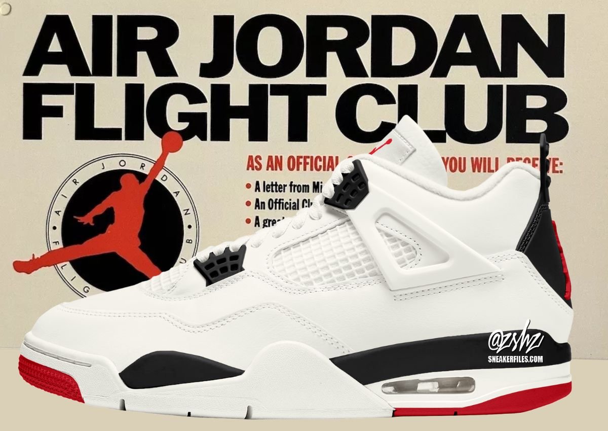Air Jordan 4 “Flight Club” [Release Date/Price/Where To Buy] | SNKRDUNK Magazine